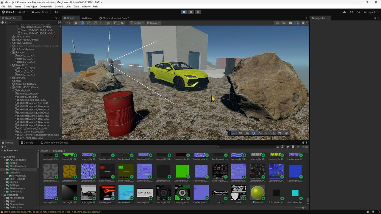 UNITY 6 - Lesson 15 - Import Asset from Web, Polyhaven, Sketchfab ...