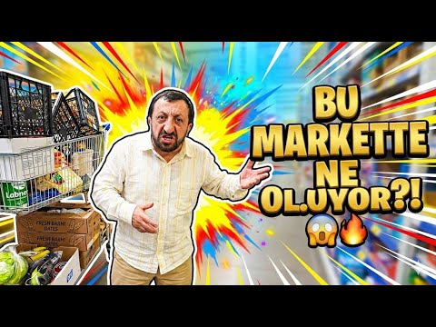 Köksal Baba Bodrum’da Markete Girdi! Araba Dolusu Alışveriş Yaptı 😱🛒