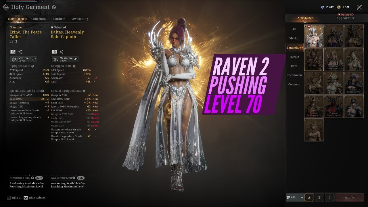 Raven 2 Pushing Lvl 70 @RAVEN2 #raven2 #mmorpg - YouTube