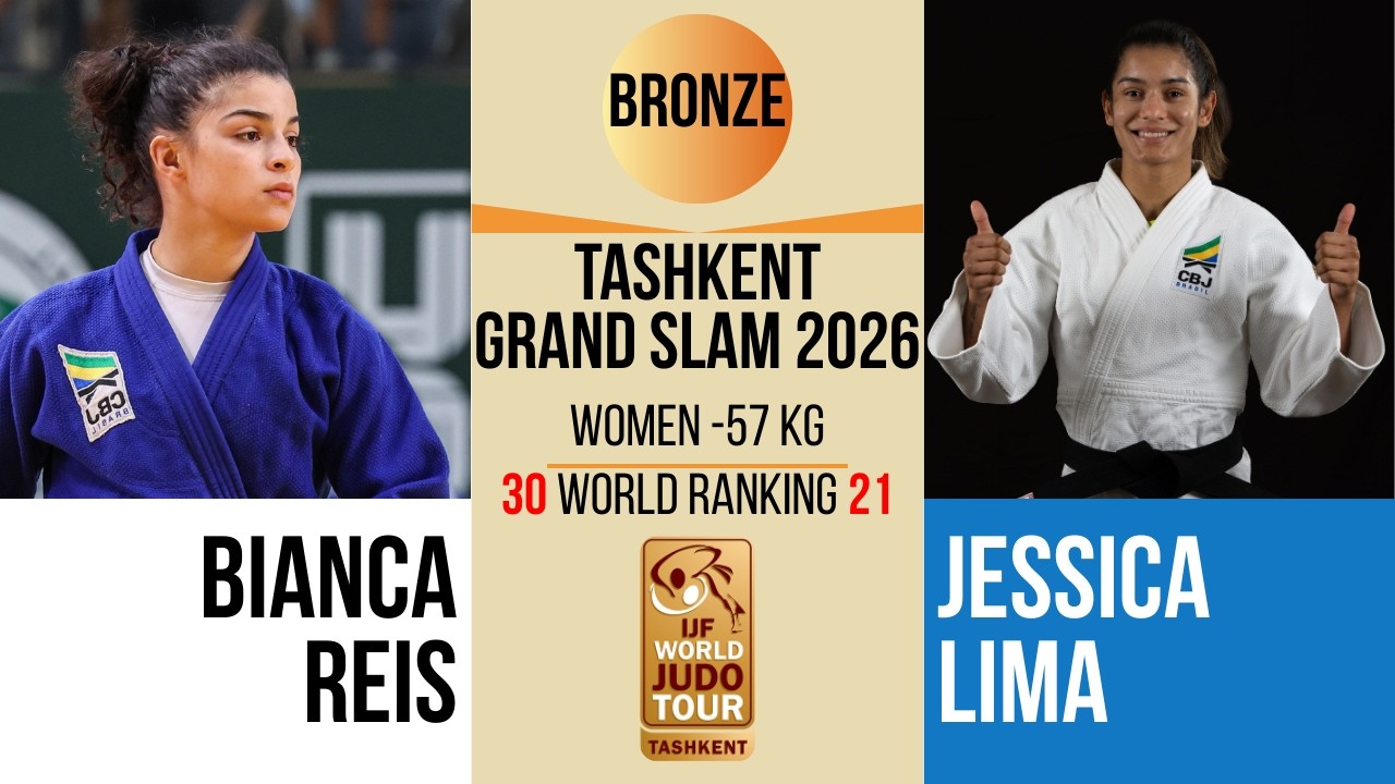 Bianca REIS VS Jessica LIMA | Tashkent Grand Slam 2026 | BRONZE -57 kg ...