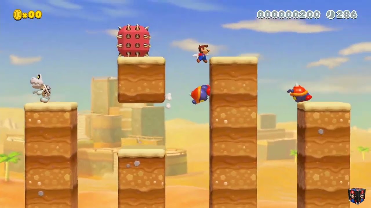 Mario World 1-26 - Funny jump 1 - YouTube