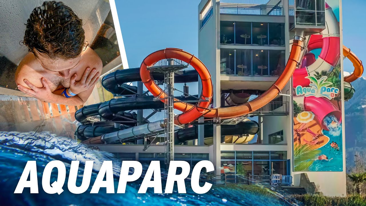 All Slides at Aquaparc [2023] Amazing Indoor Water Park in Switzerland ...