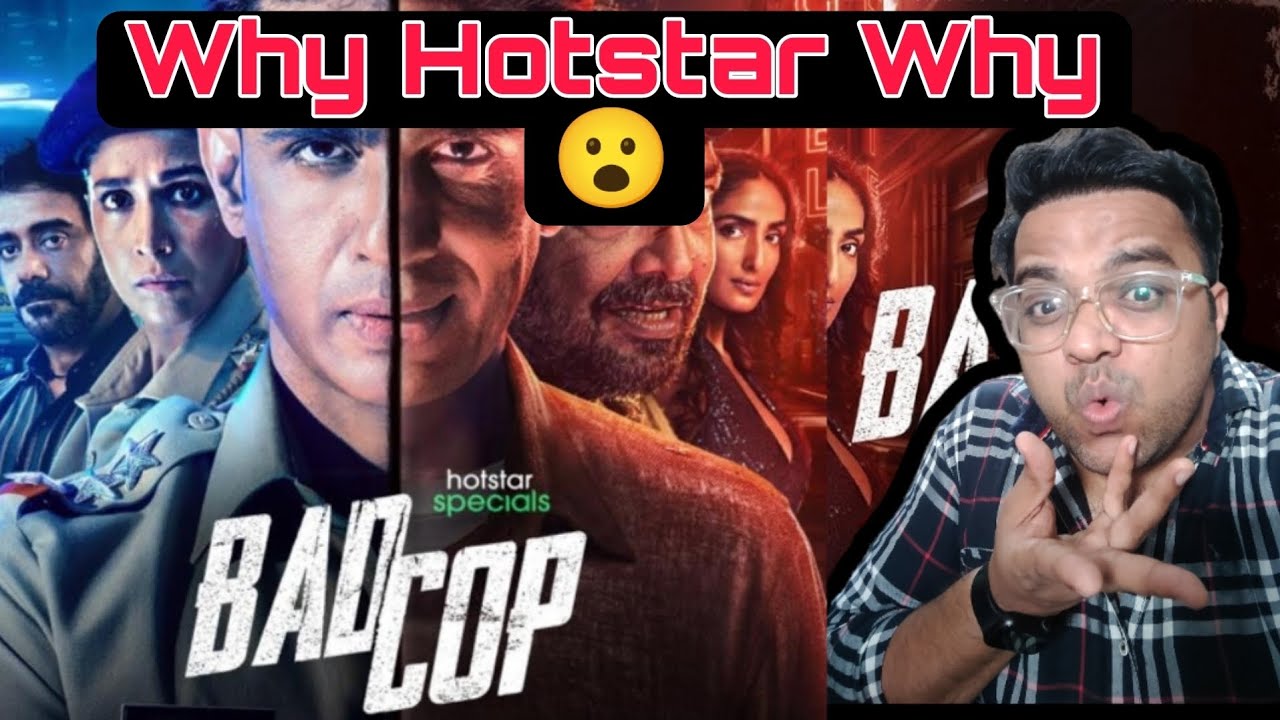 Bad cop hotstar review | Bad cop hotstar Two episode review | Bad cop ...