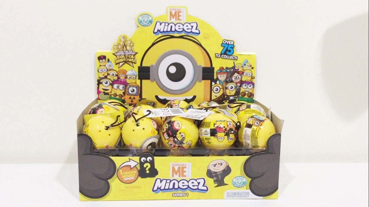 Despicable Me Minions Mineez | Full case opening - YouTube