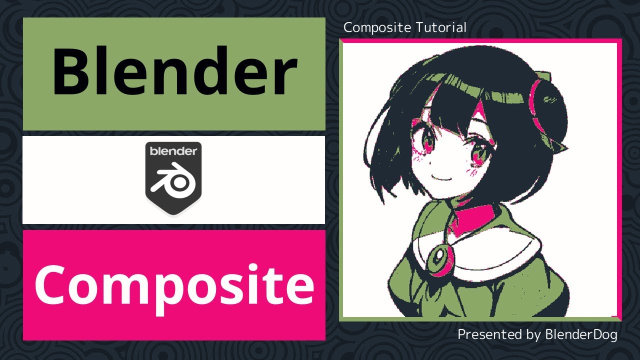 【Blender：コンポジット講座】第26回：Alpha Over Node (アルファオーバーノード） - YouTube