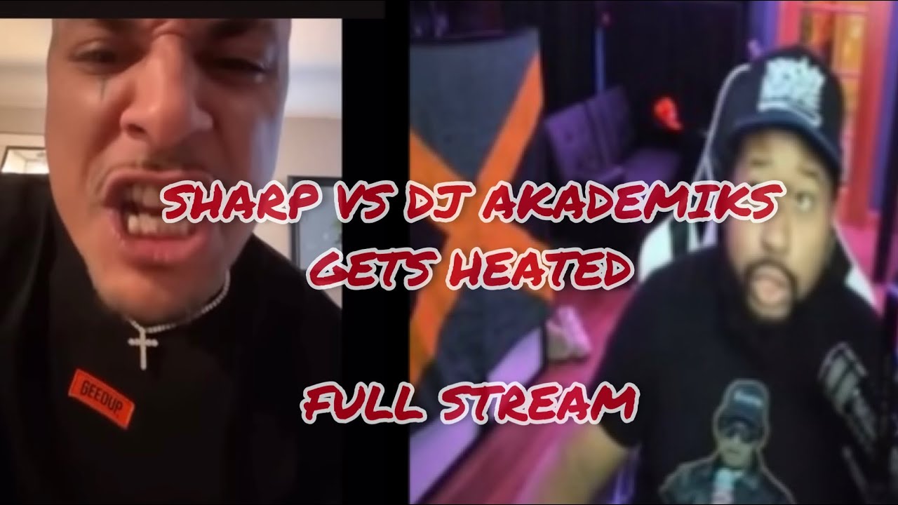 Sharp & DJ akademiks exchange words - YouTube