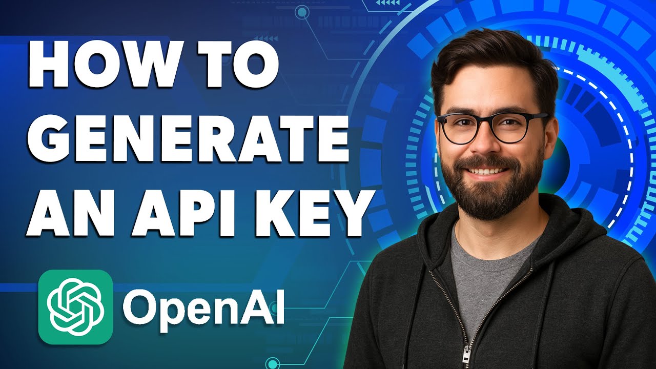 How To Generate An Openai Api Key [ Guide] - YouTube