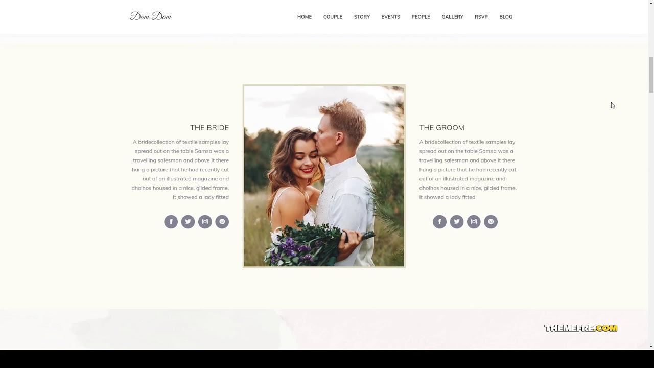 AiKa Wedding WordPress Theme responsive marriage - YouTube
