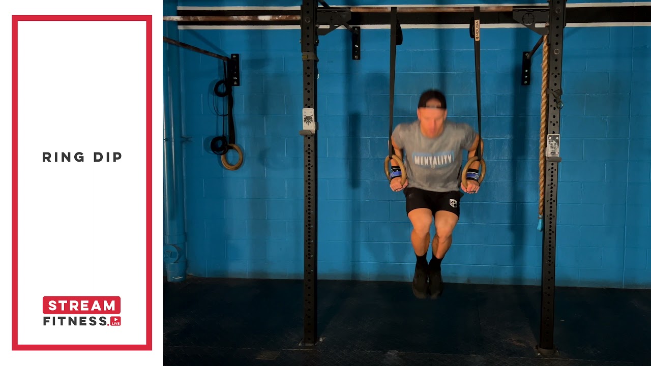 CrossFit Movements - How to do a Ring Dip - YouTube