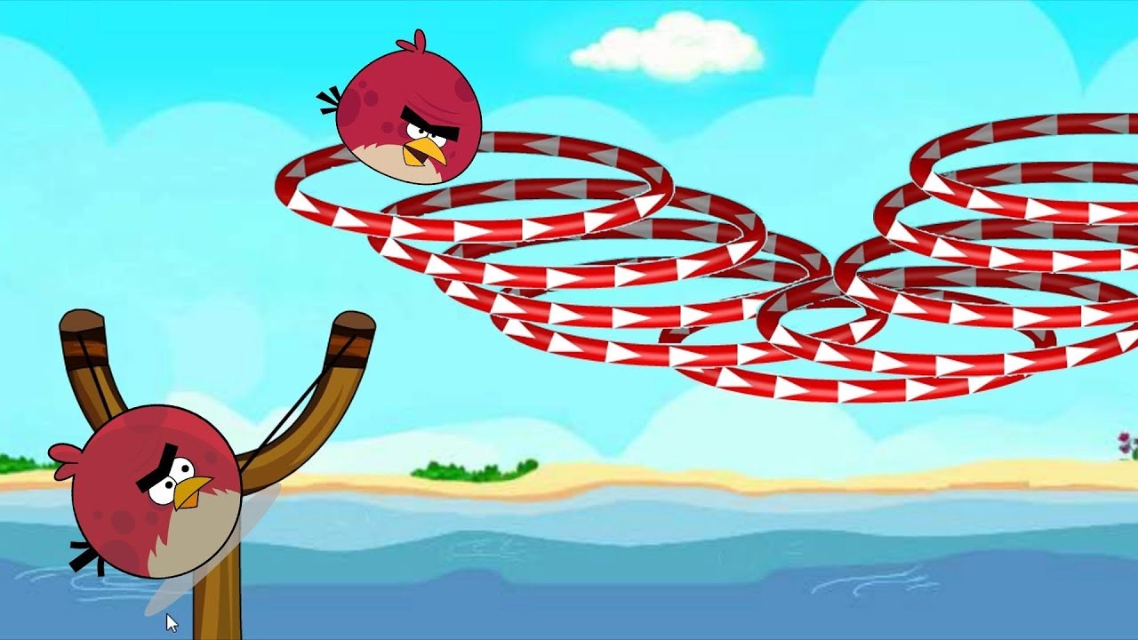 Angry Birds Slingshot Fun 2 - FULL GAME RUSHING THE TERENCE THROUGH ...