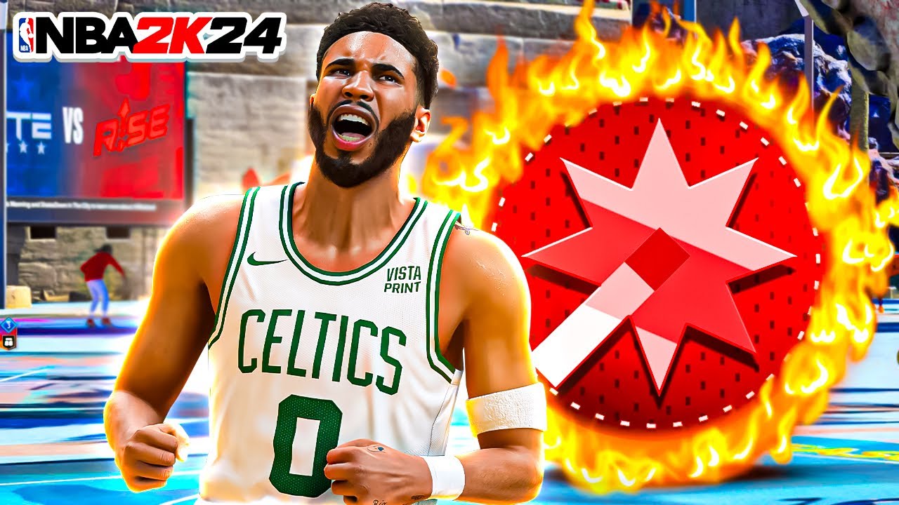 I Made a Jayson Tatum Build and It's Unstoppable in NBA 2K24 Park ...