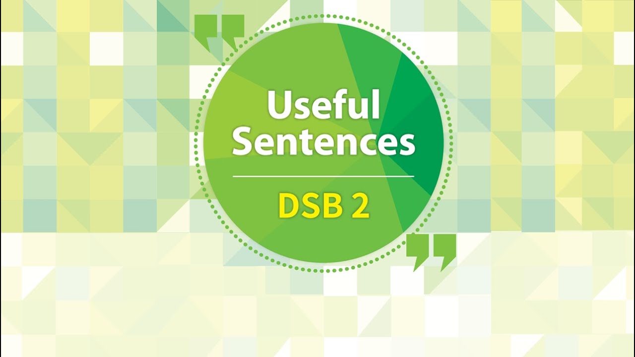 DSB2 Adjectives - YouTube