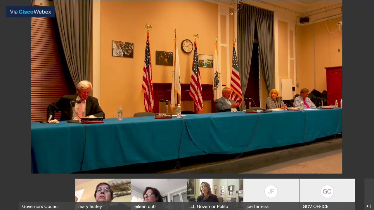 Massachusetts Governor's Council Assembly July 30th, 2020 - YouTube