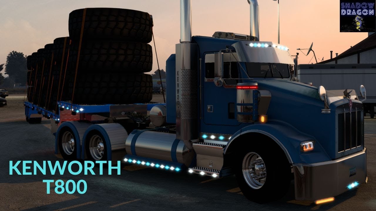 💥guest The Engine 💥🔥kenworth T800 On Fire!!!! #ats #jakebrake - YouTube