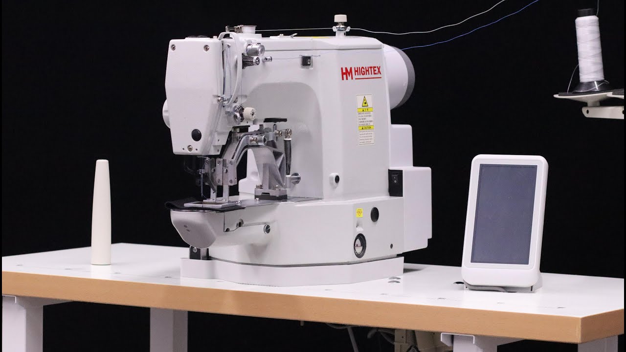 Instructional Video for 430HM Heavy Duty Electronic Bar Tacking Machine ...