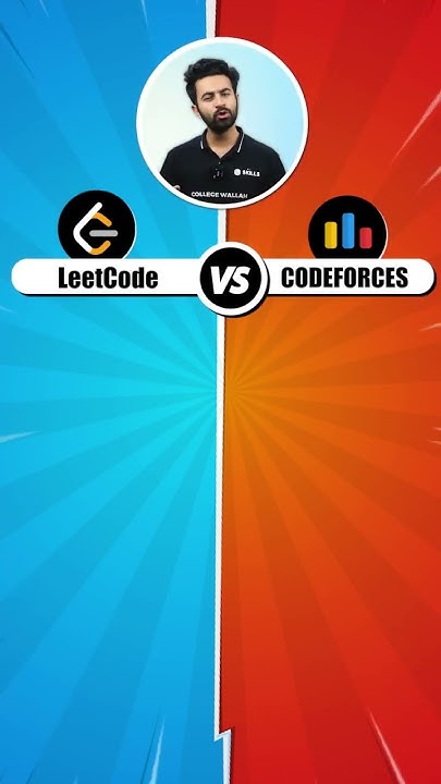 Leetcode Vs Codeforces Raghav Sir Leetcode Codeforces Youtube