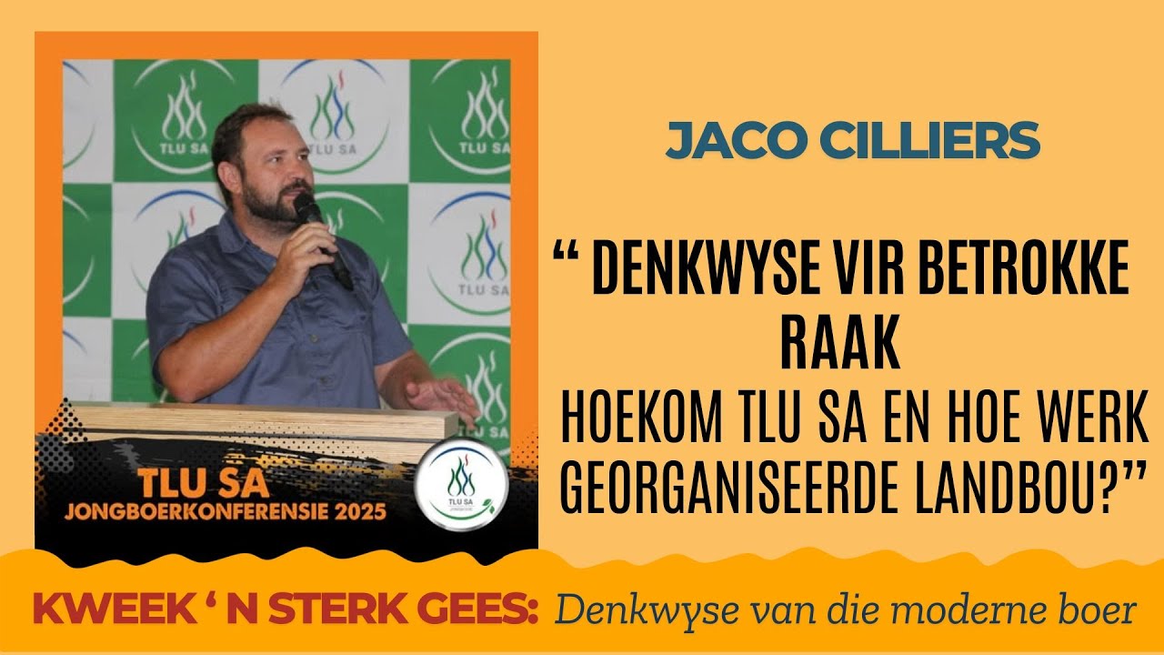 Jongboer Konferensie 2025 - Opening en Spreker Jaco Cilliers ...