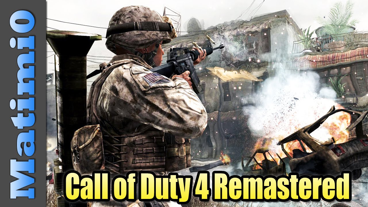 Remastered - Call of Duty 4 - YouTube