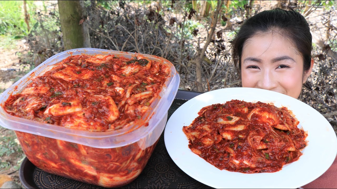 Yummy Kimchi Recipe - How to make Kimchi at home cooking by countryside ...