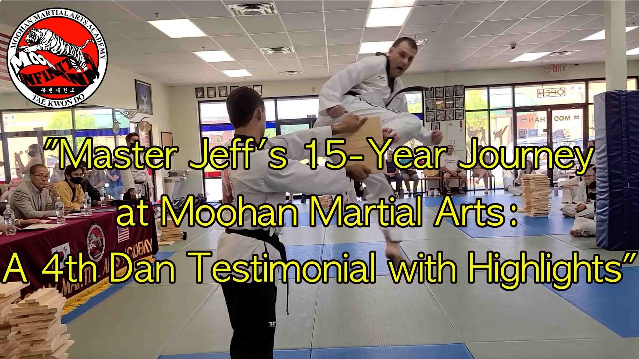 "Master Jeff's 15-Year Journey at Moohan Martial Arts: A 4th Dan ...