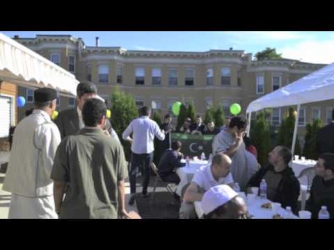 Celebrating Eid Fitri in USA, Yusuf Mosque Boston Massachusetts - YouTube