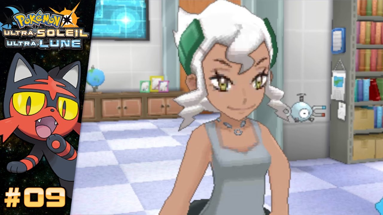 Rencontre avec le Professeur Pimprenelle ️ ️ - Pokémon Ultra-Soleil ...