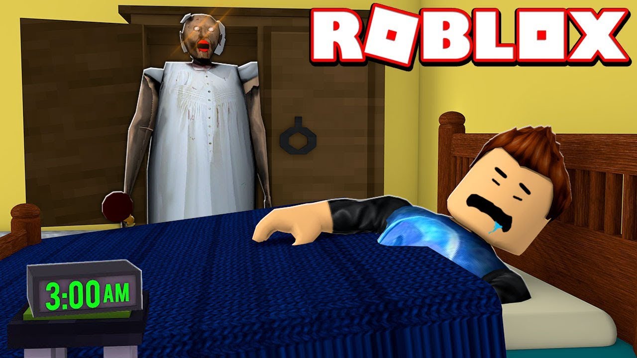 ENCONTRÉ A GRANNY EN MI HABITACIÓN A LAS 3 AM EN ROBLOX | DeGoBooM ...