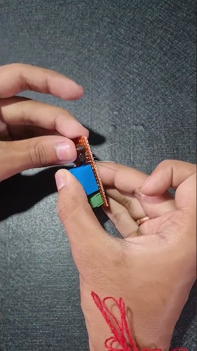 How to make a DIY Relay module - YouTube