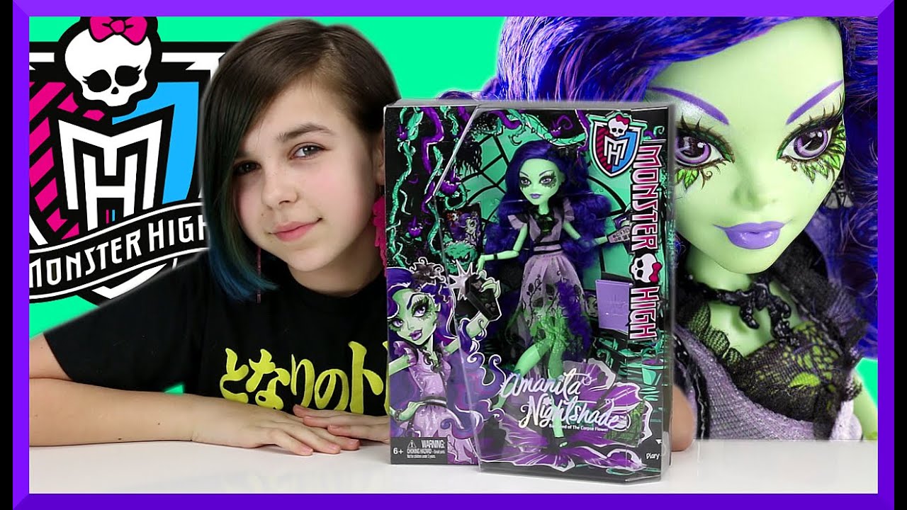 Monster High Amanita Nightshade Bad Seed of the Corpse Flower Doll ...