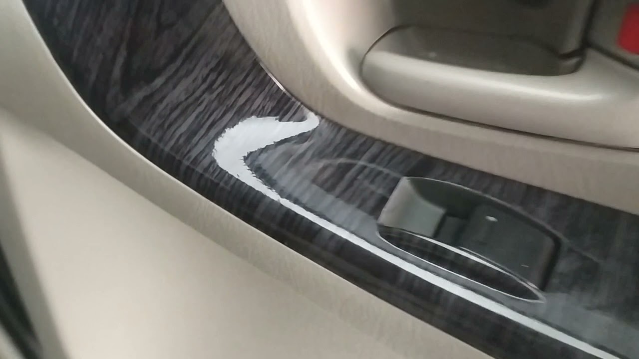 Stiker Interior Mobil Innova Motif Kayu - YouTube