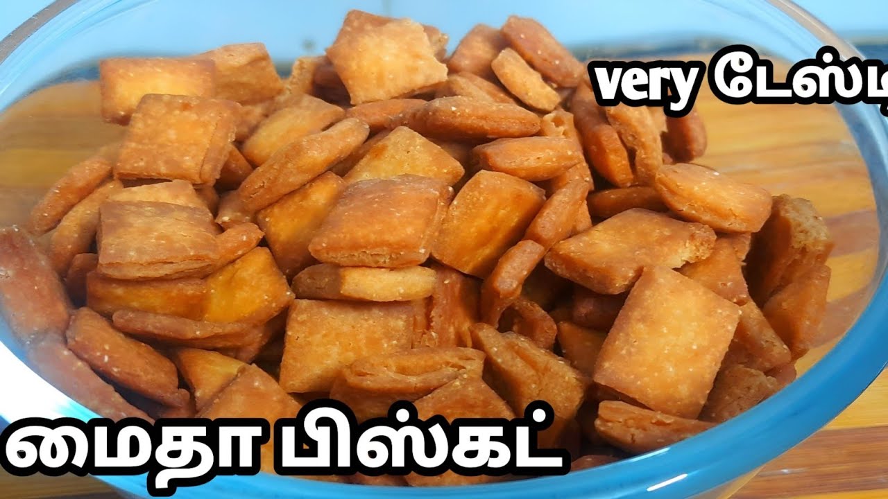 Crispy And Tasty Maida Biscuit |How to make maida biscuit - YouTube