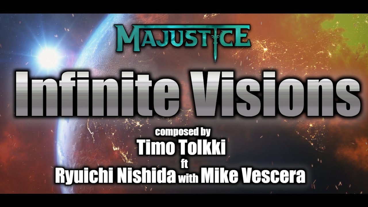 MAJUSTICE - Infinite Visions【Official Lyric Video】 - YouTube