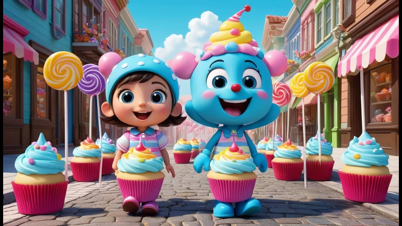 The Cupcake Parade Goes Marching On | Fun Nursery Rhyme for Kids | Sing ...