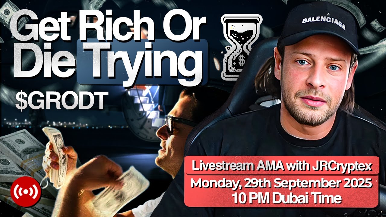 GRODT Livestream AMA with JRCRYPTEX! (EMERGENCY!) - YouTube