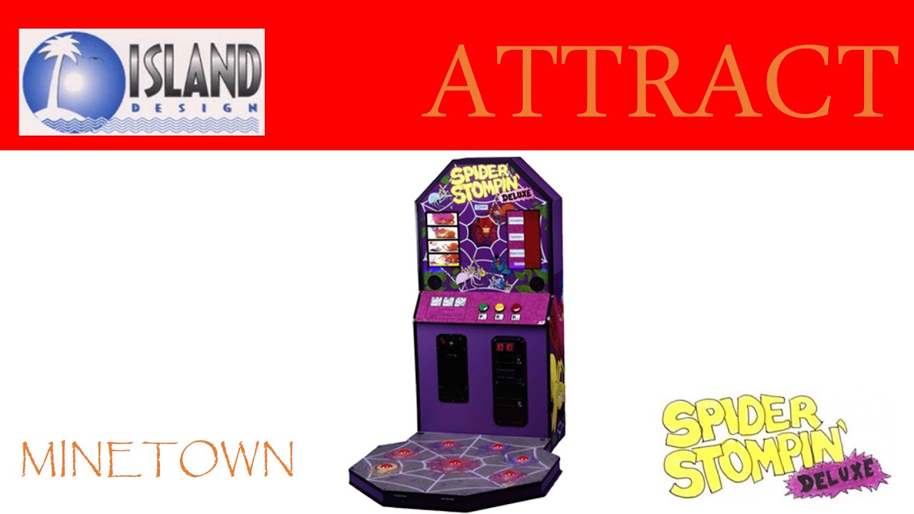 Spider Stompin' Deluxe - Attract Mode - YouTube