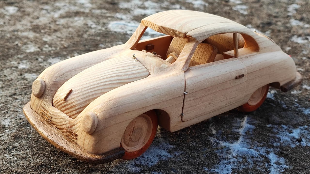 ЯК ЗРОБИТИ PORSCHE 356/2 - З ДЕРЕВА/ AWESOME WOODWORKING - YouTube