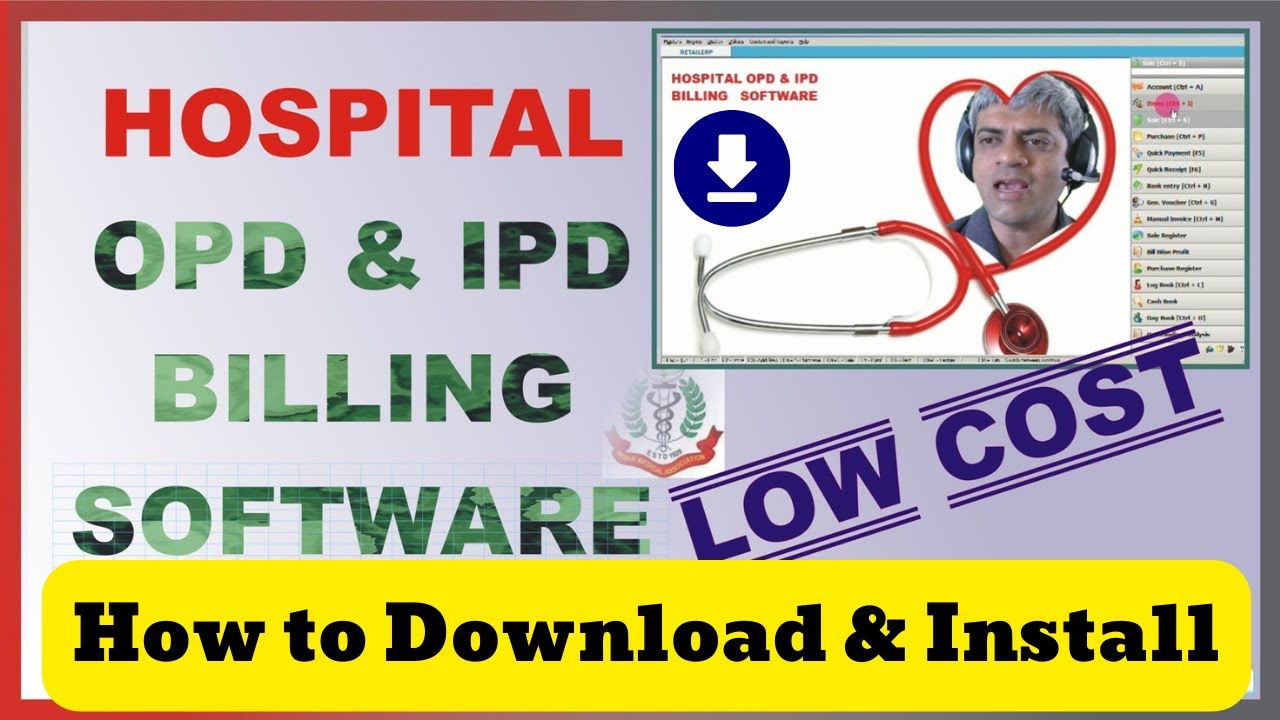 Hospital OPD IPD Billing Software How to Downlaod & Install Process ...