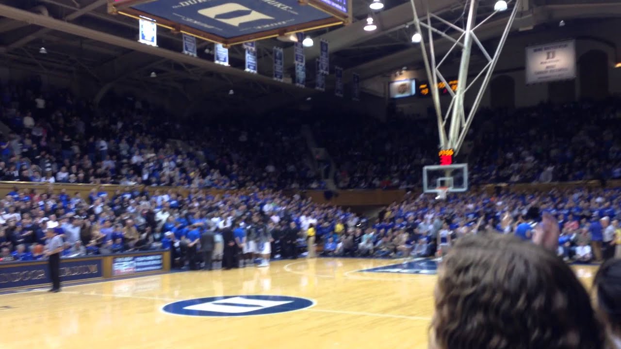 Cameron Crazies getting down to Will.I.Am Scream and Shout 1/7/14 - YouTube