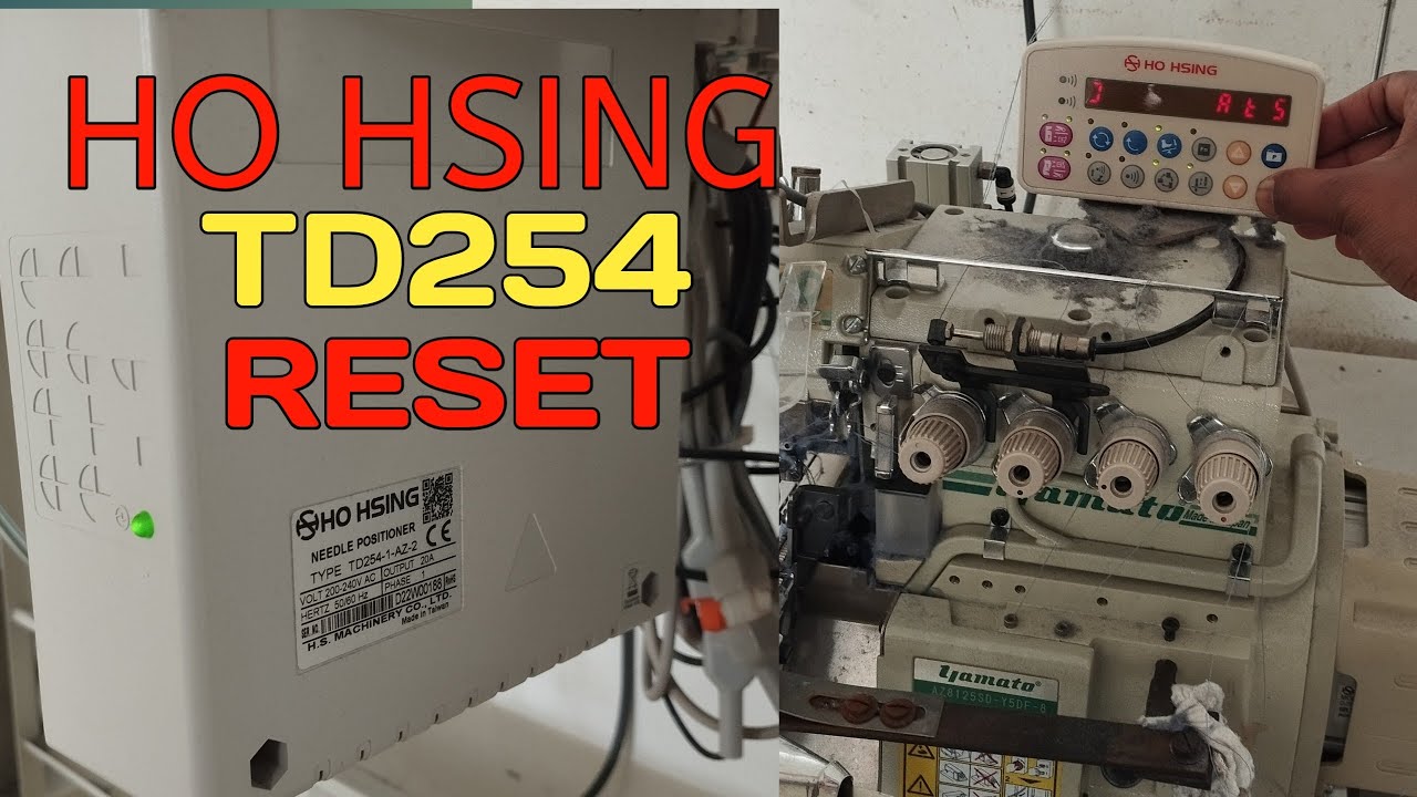 HO HSING TD254 CONTROL BOX RESET - YouTube