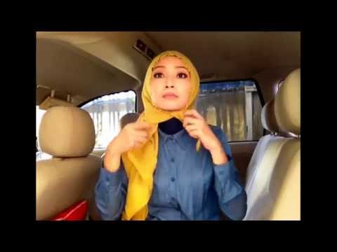 Easy hijab tutorial #20 (nutupin dada n nutupin pipi tembem)