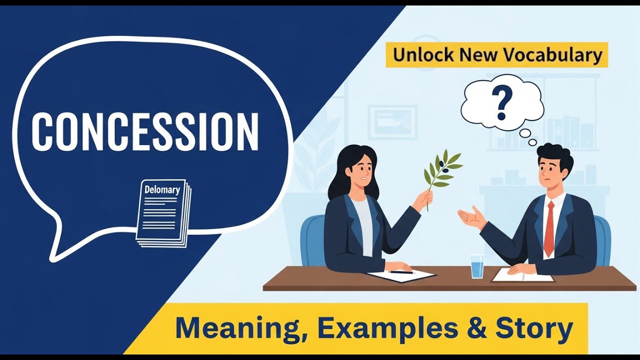 Concession — Meaning, Examples & a Short Story | Learn Natural English ...