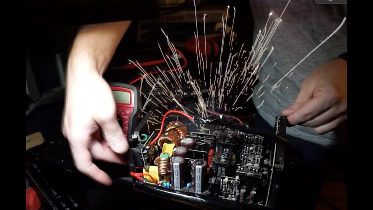 How to safely repair a power supply (and blow it up apparently.) 1600 ...