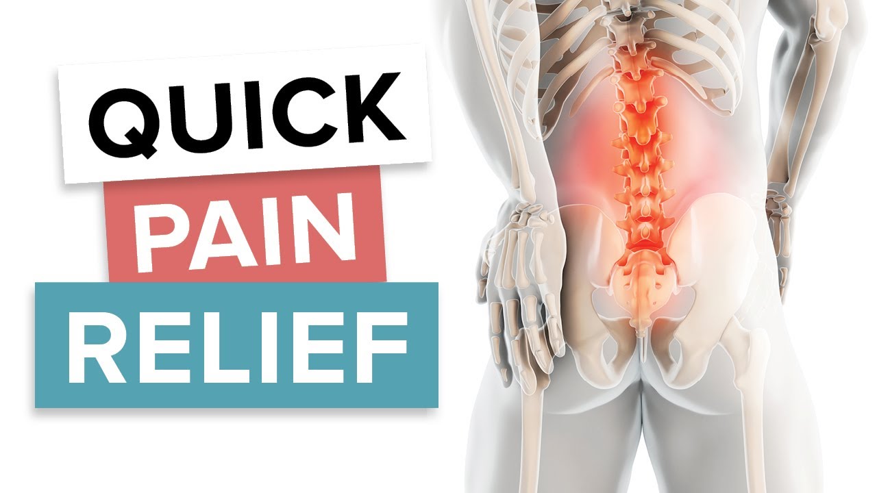 9 Lower Back Pain Relief Remedies for INSTANT RELIEF! - YouTube