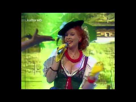Elisabeth Volkmann - Almdudel-Twist (HQ) (ZDF Comedy-Hitparade 14.02.1998) (remastered)
