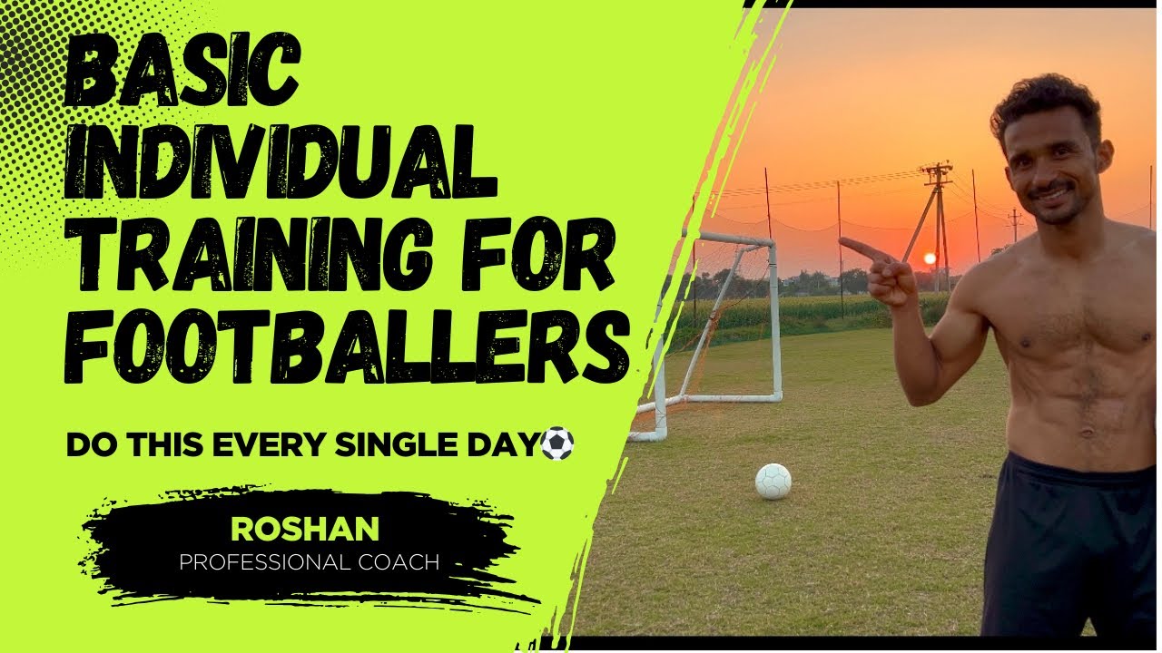 HOW TO DO FOOTBALL INDIVIDUAL TRAINING WITHOUT EQUIPMENT ⚽️ - YouTube