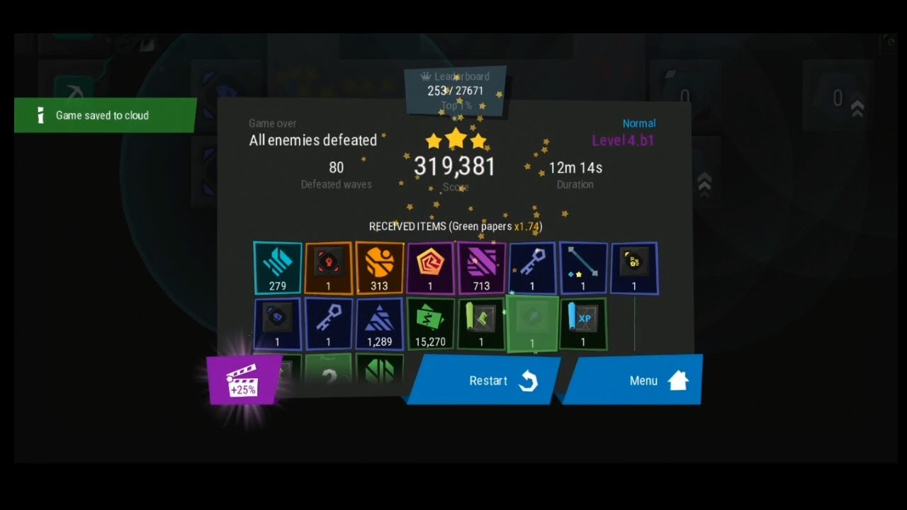 Infinitode 2 | Level 4.b1 | 319k score | top 1% | no-power-ups | normal mode (easy method) - YouTube