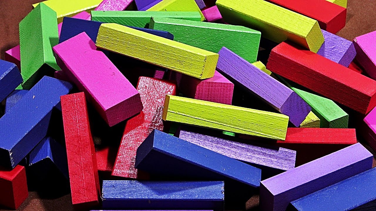 Balance Game with Colorful Wood for Kids - How to Play Balance Game # ...