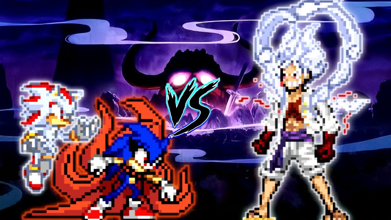 Sonic Baryon V2 OP & Hyper Shadow V2 OP VS TC Luffy OP Buff (all form ...
