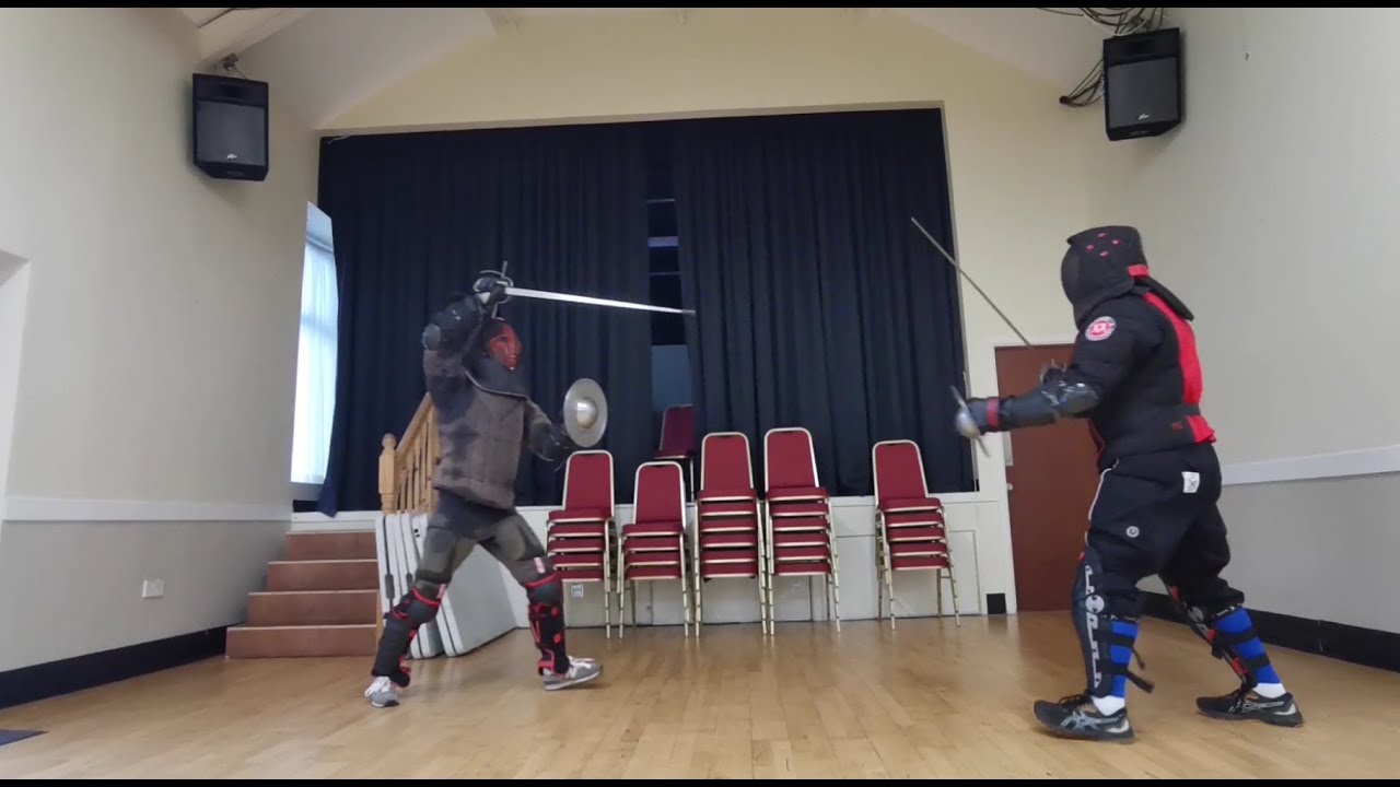 Bolognese Sidesword and Buckler Sparring Highlights (HEMA - Historical ...