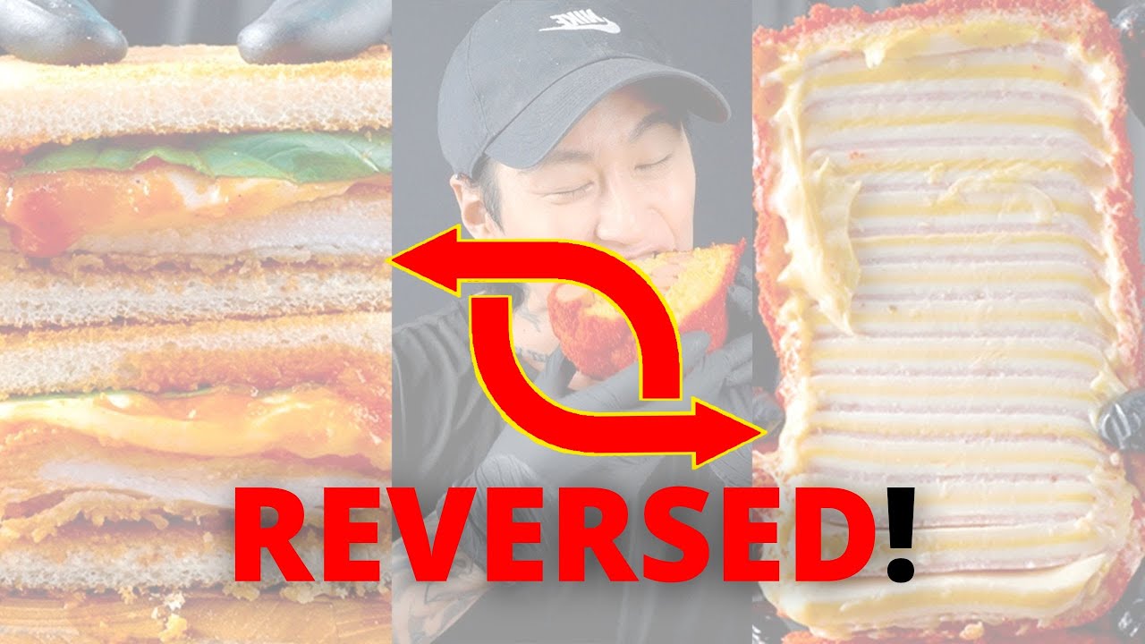 [[REVERSED]] #ASMR | Best of Delicious Zach Choi Food #1 | MUKBANG ...
